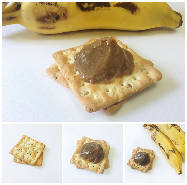 Patê vegetariano de casca de banana orgânica